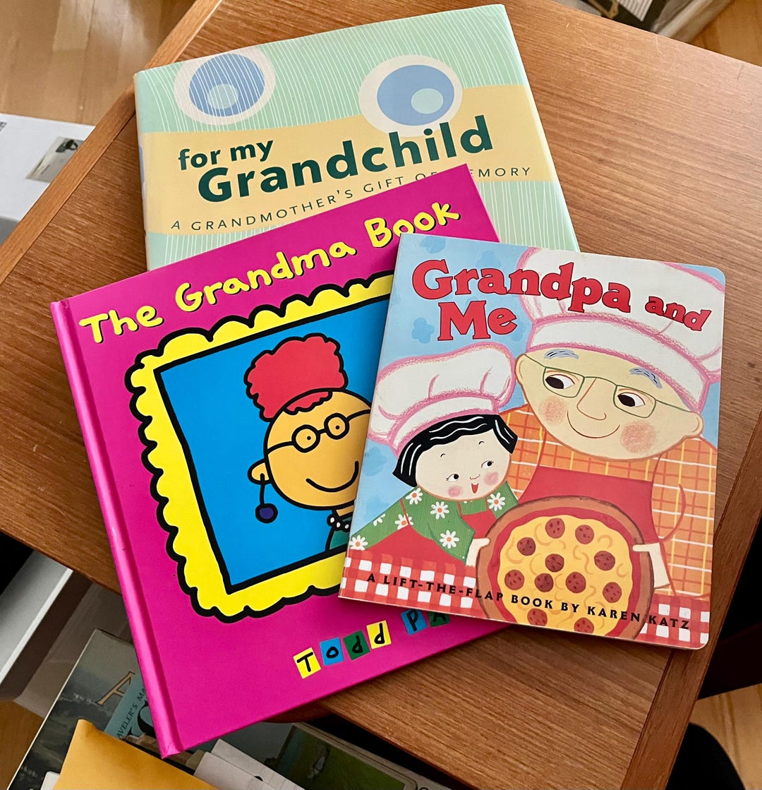Grandparent Books/ Set of Three Books for Grandparents/ "for My ...