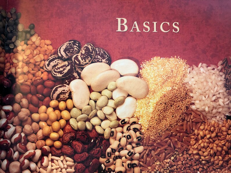 Vintage 90s Cookbook: James Mcnair's Beans & Grains/ | Etsy