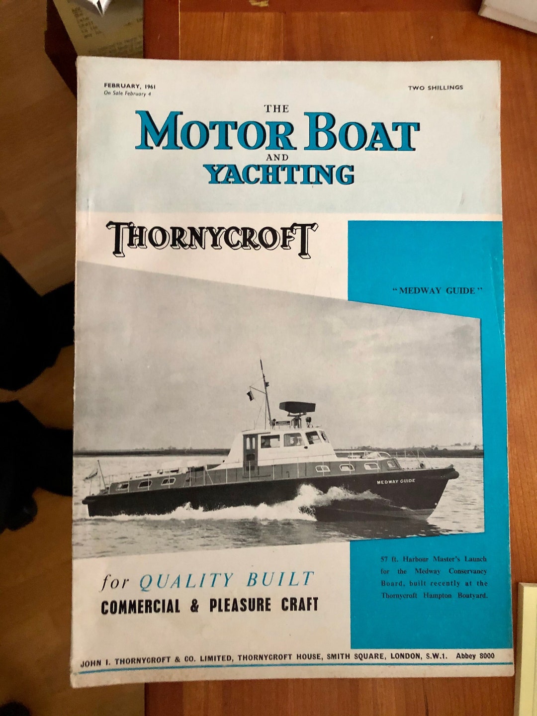 Vintage Boating Magazine: the Motor Boat and Yachting/ Published in ...