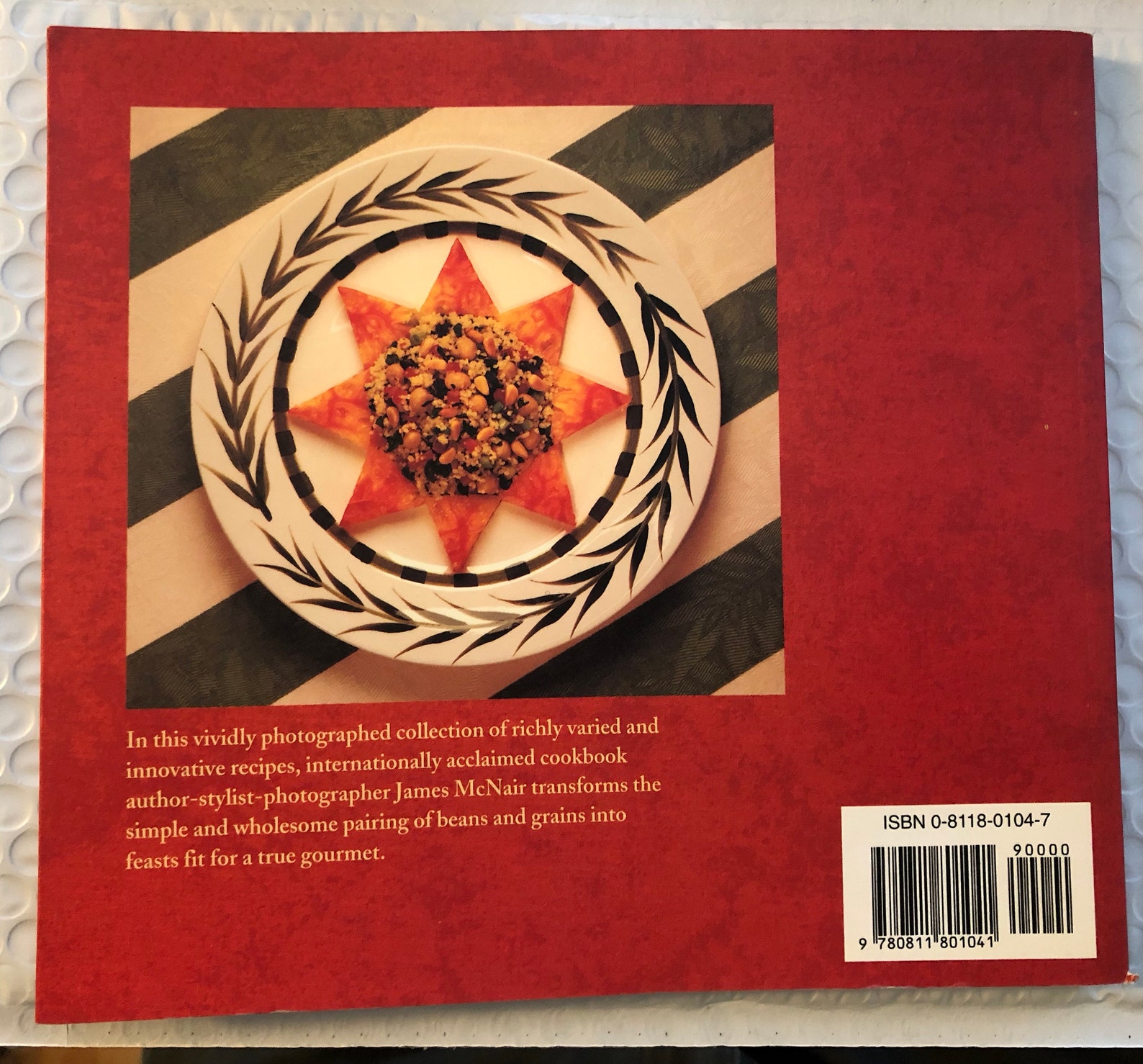 Vintage 90s Cookbook: James Mcnair's Beans & Grains/ Vintage 1997 Cook ...