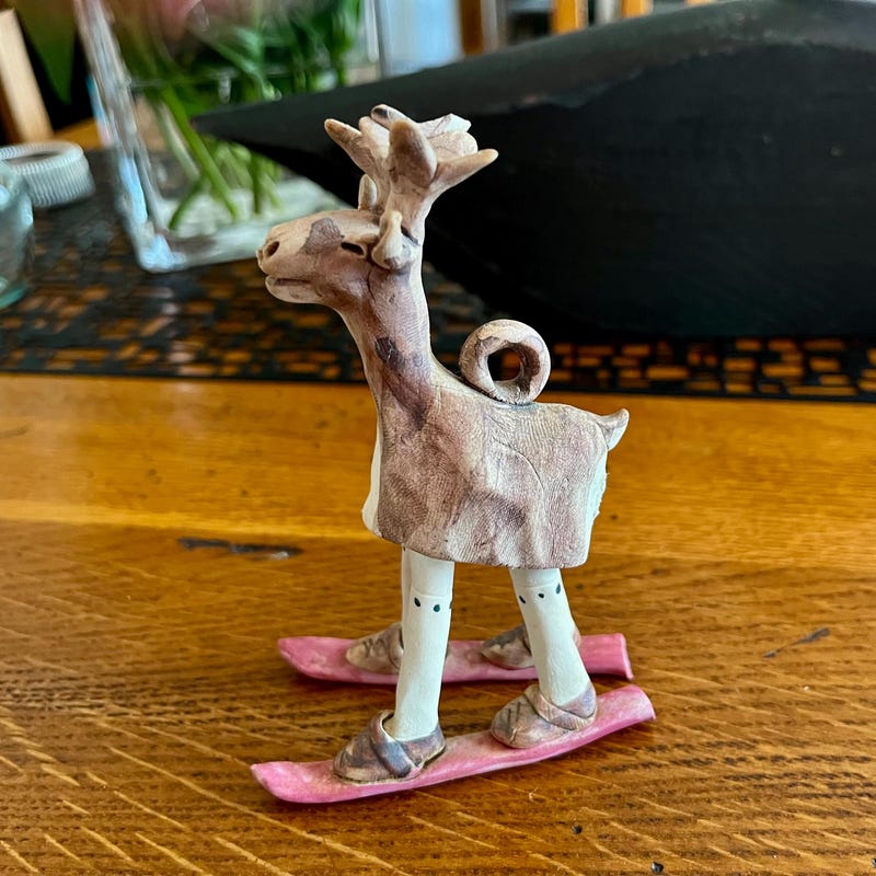 Skiing Pottery - Etsy