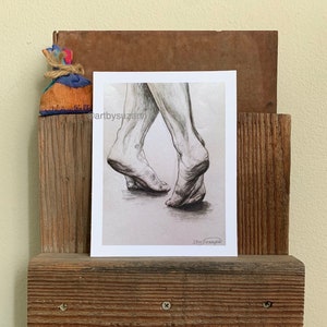 Dancing Feet Art Print Figure Drawing Art Print Dancer Art - Etsy