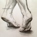 Instant Download Dancing Feet Art | Printable Dance Drawing | Ballet ...
