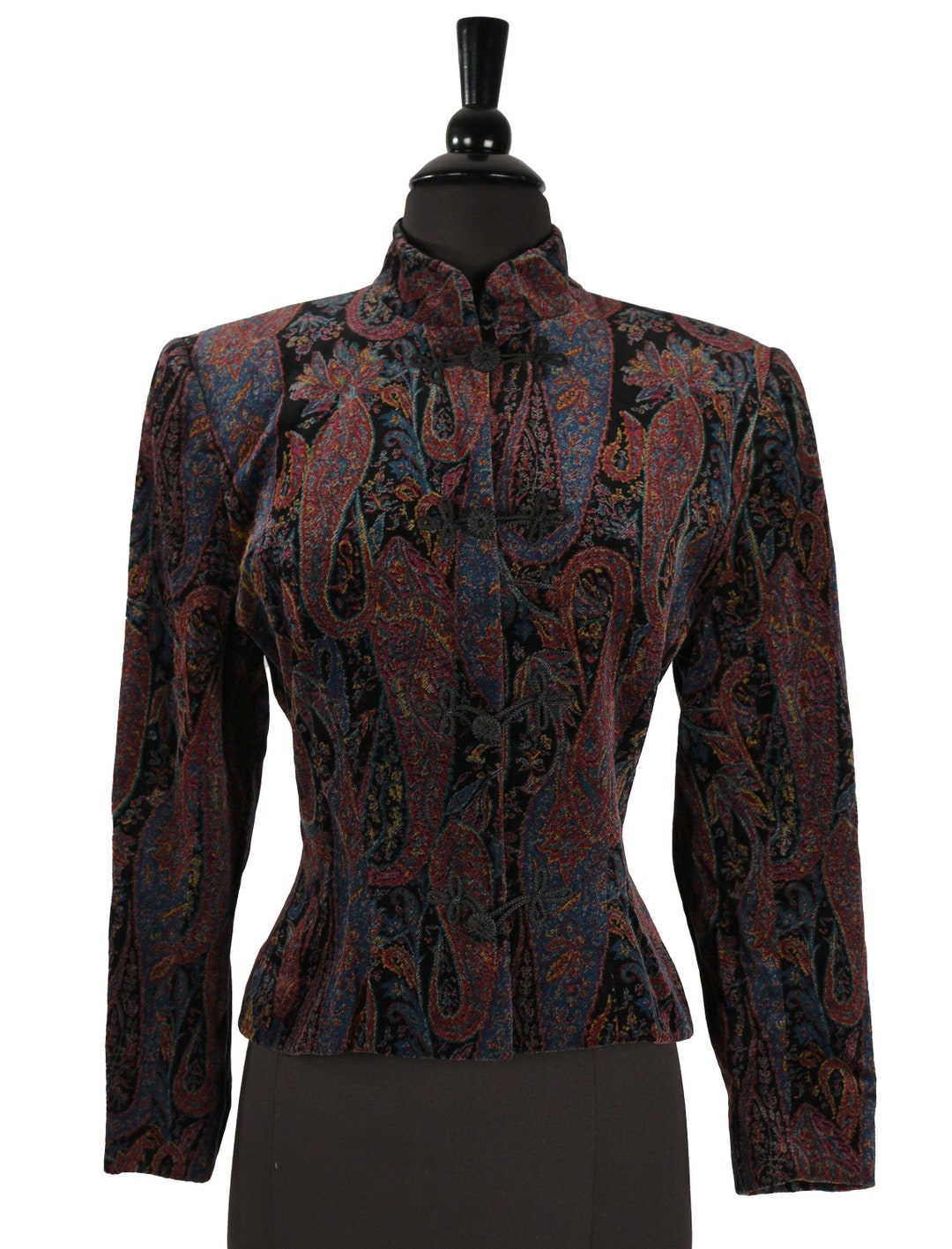 Hardy Amies Women's Tapestry Jacket, Regency Era Styled, Queen's ...