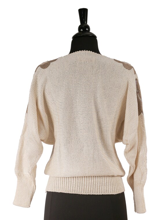 1980's Art to Wear Sweater, Luxe Angora and Silk Blen… - Gem