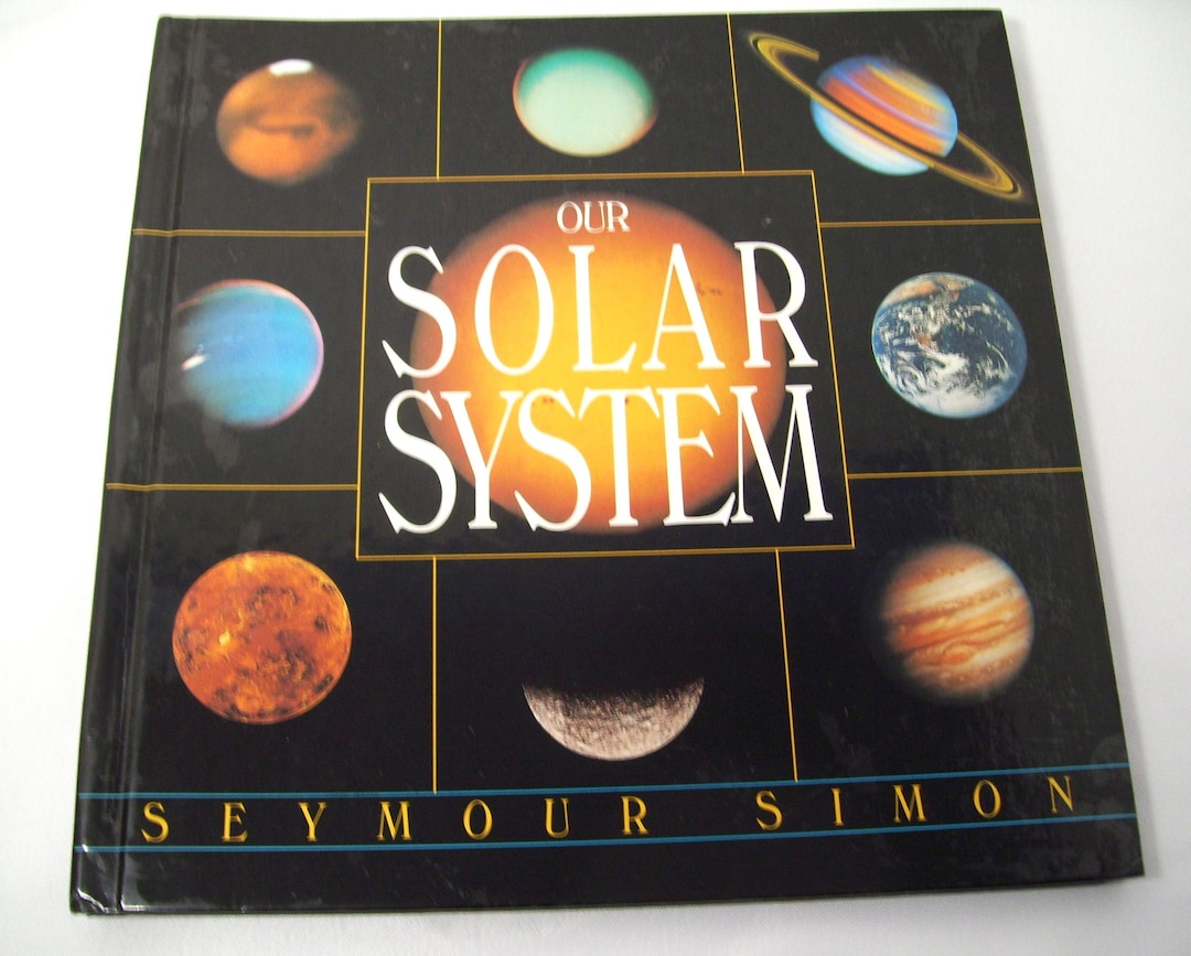 Our Solar System - Hardback Children's Book About the Planets - Etsy