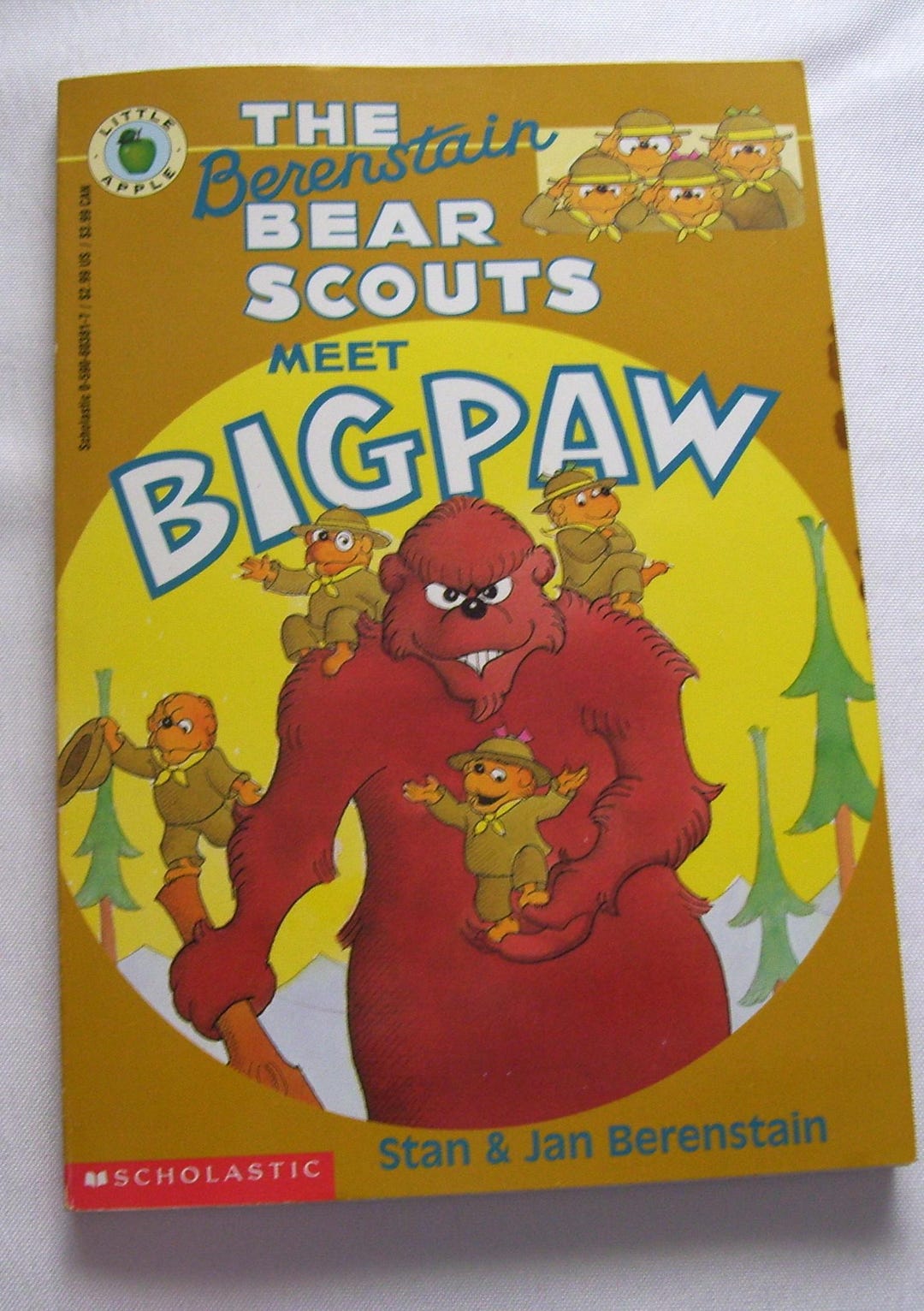 The Berenstain Bear Scouts Meet Big Paw - Scholastic Book - Etsy
