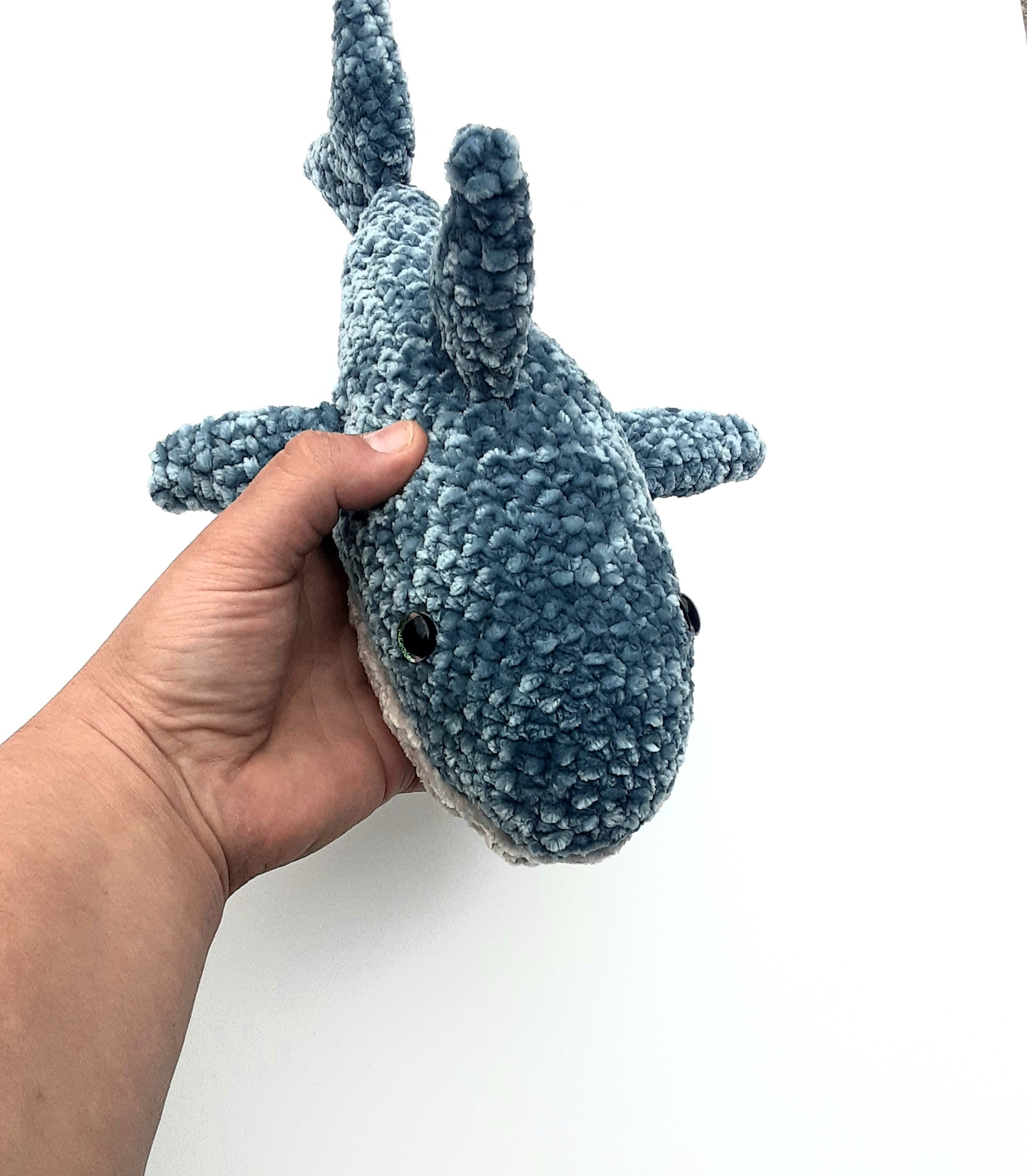 Crochet Shark, Shark Amigurumi, Crochet Shark Toy, Knit Shark, Shark ...