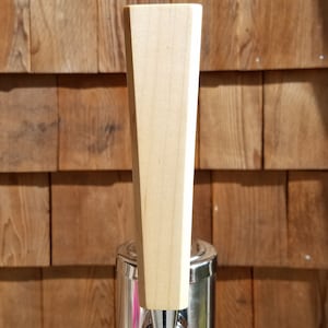 Modern Hardwood Beer Tap Handle FREE Shipping in US - Etsy Australia