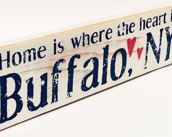 Rustic buffalo Wooden Sign - Etsy