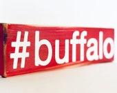 Rustic buffalo Wooden Sign | Etsy