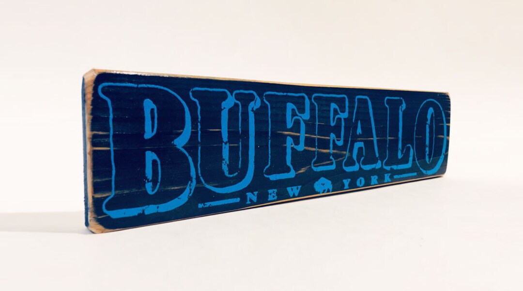 Buffalo, New York Wooden Sign - Etsy