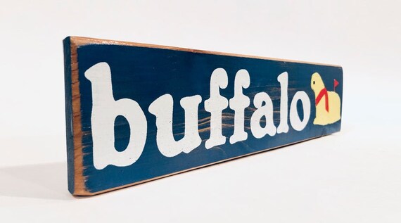 Buffalo butter lamb wooden sign | Etsy