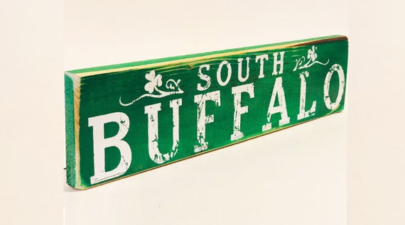 South Buffalo NY Wooden Sign | Etsy