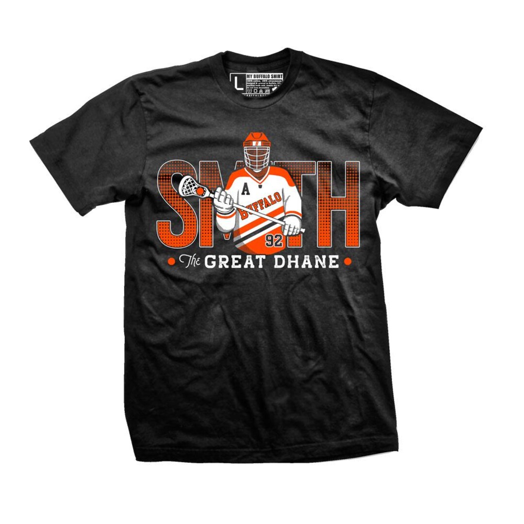 The Great Dhane Buffalo Lacrosse Premium T-shirt | Screen Printed ...