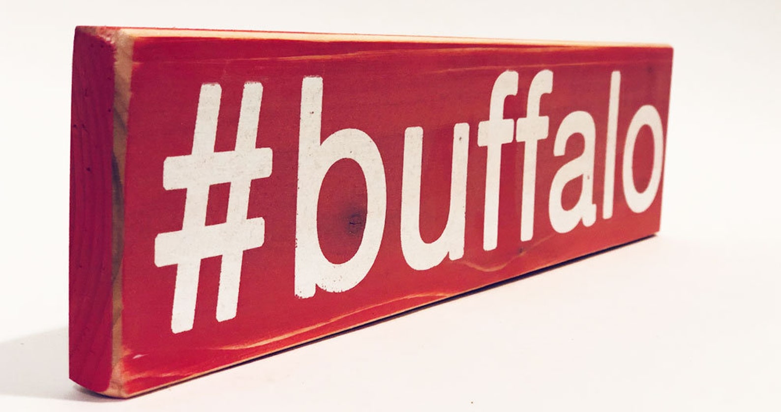 Rustic buffalo Wooden Sign | Etsy