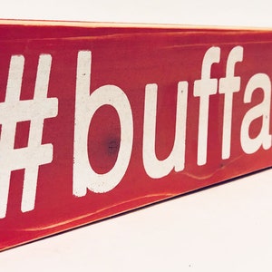 Rustic #buffalo Wooden Sign - Etsy
