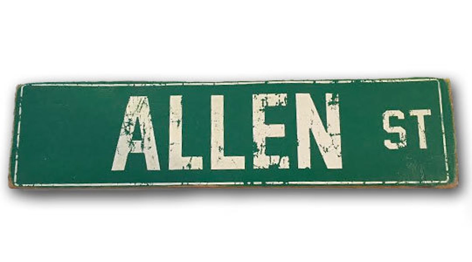 Allen St Buffalo NY Wooden Sign - Etsy