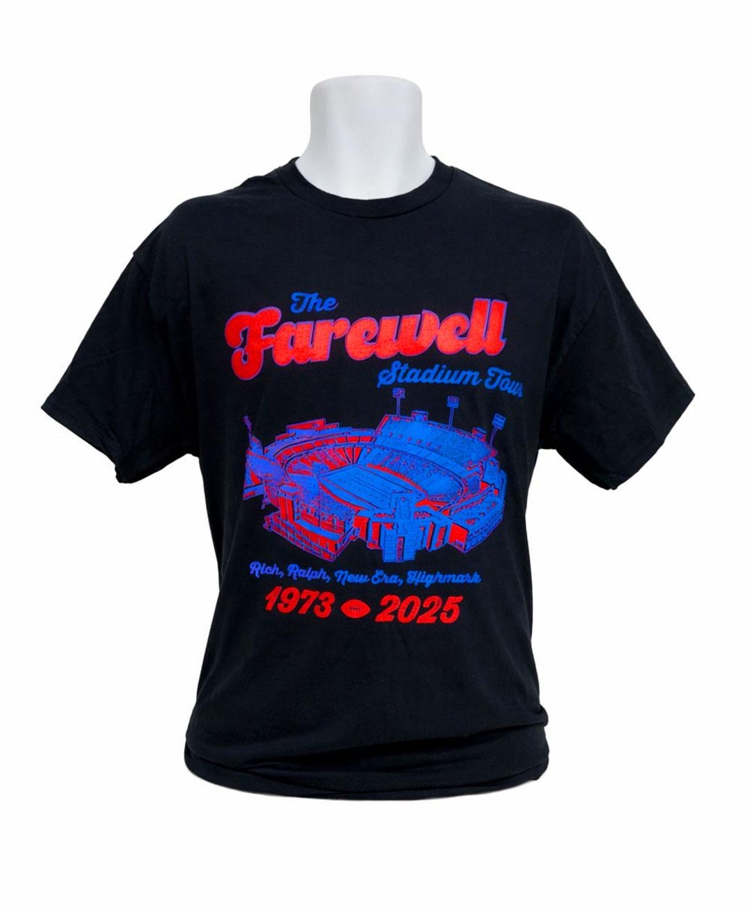 Farewell Stadium Tour Unisex T-shirt | BLACK | Football Tee | Graphic ...