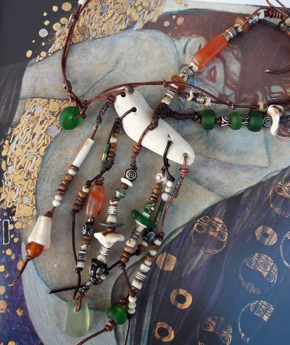 Collar-amulet Collier des Druides chic | Etsy