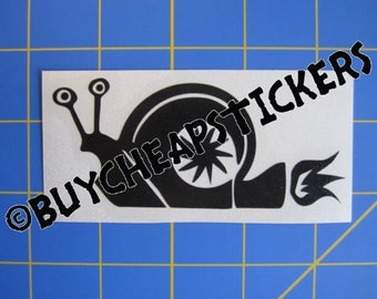 Turbo snail decal | Etsy