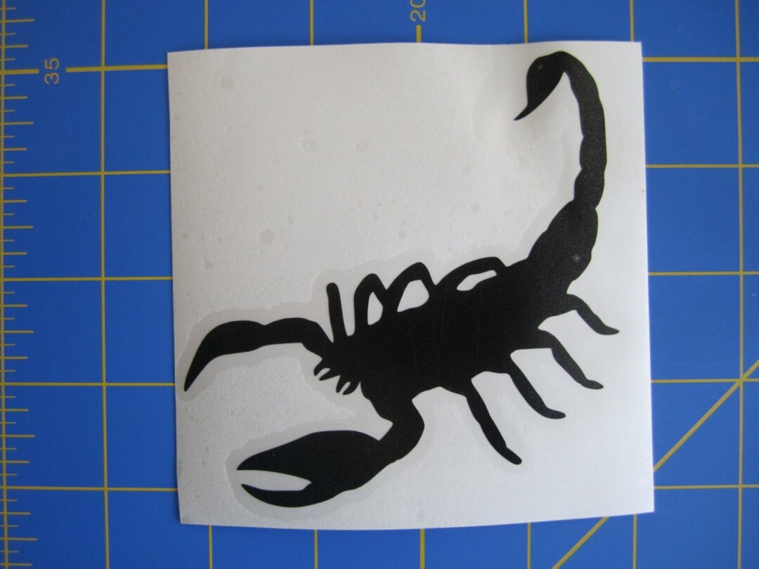 Scorpion Decal - Sticker 4x4 Any Color - Etsy