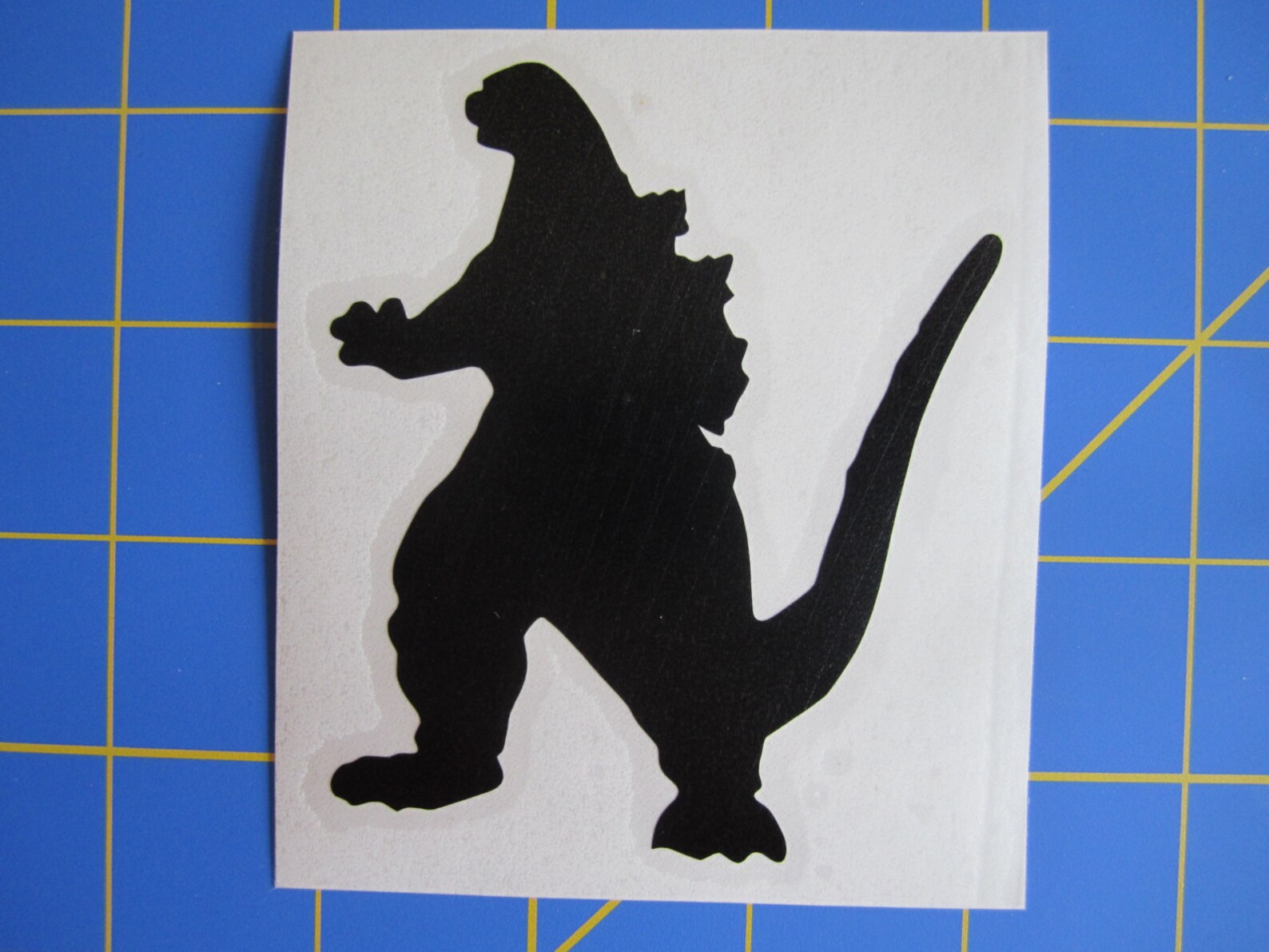 Godzilla 1980's Decal/Sticker 3X3.5 | Etsy