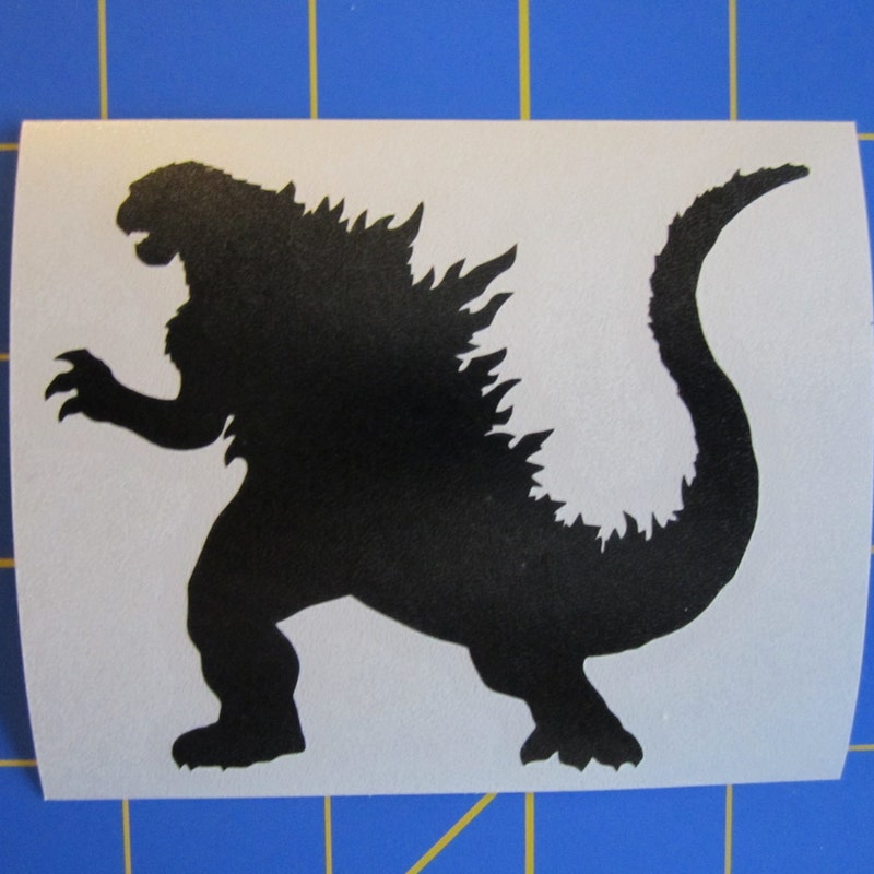 Godzilla Bumper Stickers - Etsy