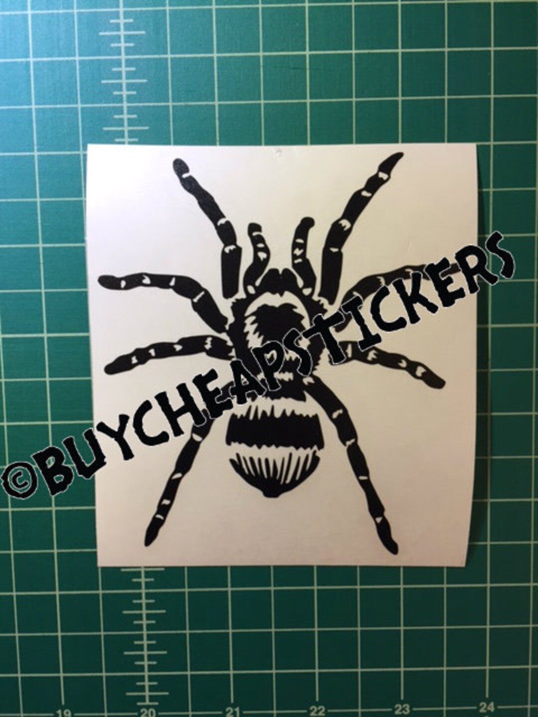 Tarantula Spider Decal - Sticker 3x3 Any Color - Etsy
