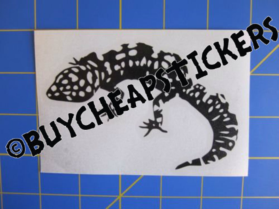 Leopard Gecko Decal/sticker 4X3 - Etsy
