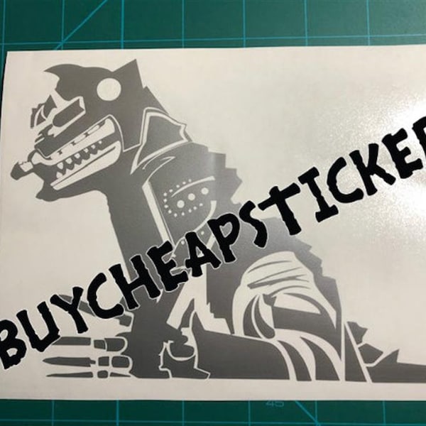 Mechagodzilla Decal - Etsy