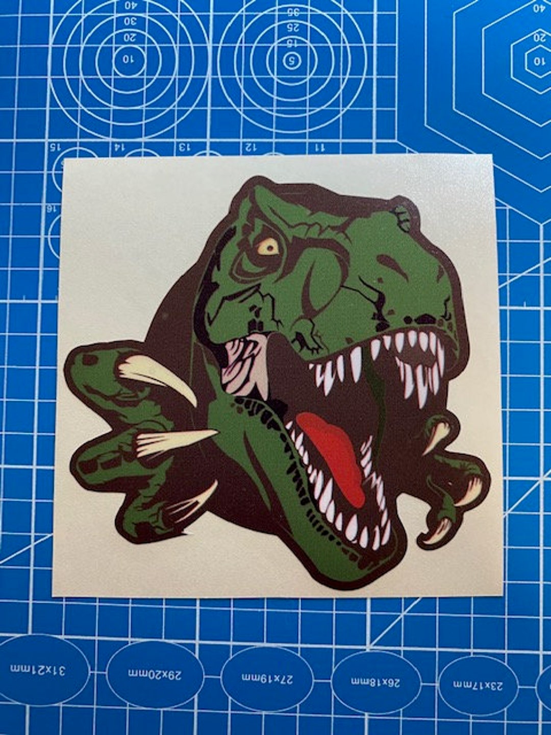 T-rex Decal 5x5 - Etsy