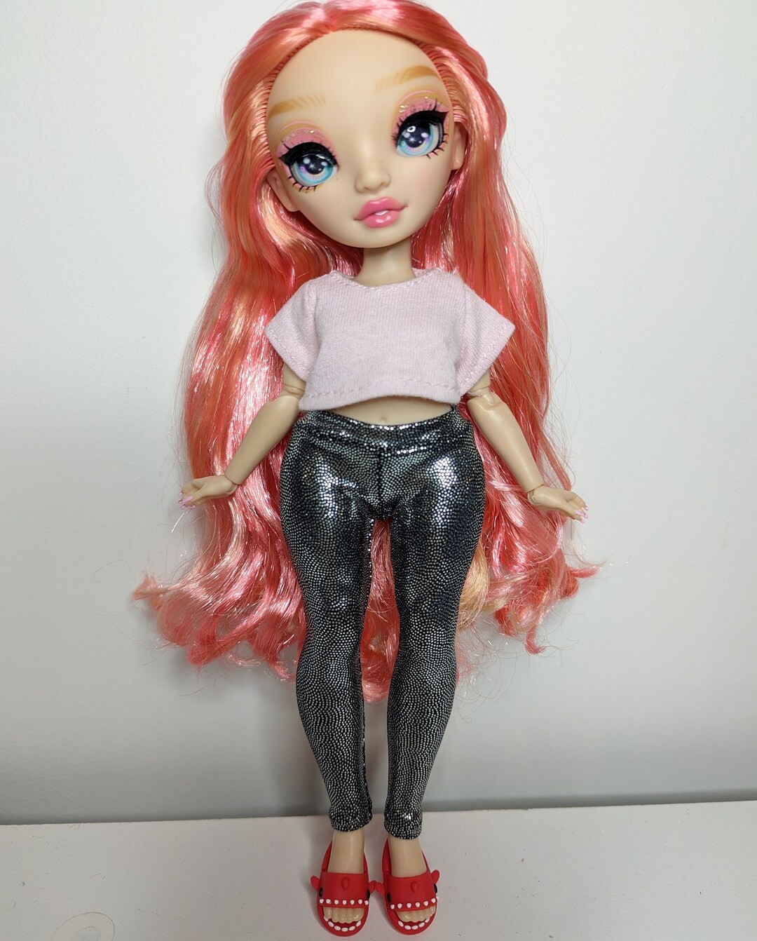 Shiny Leggings for Curvy Rainbow High Dolls - Etsy