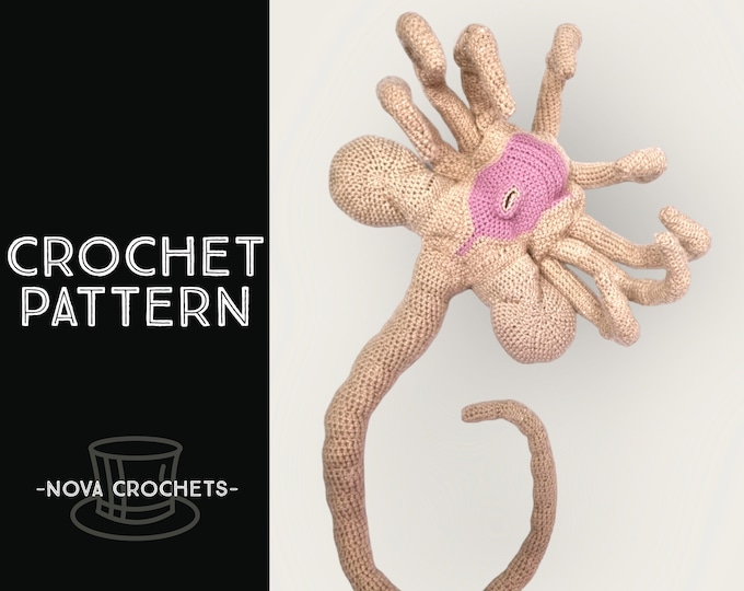 Alien Facehugger Crochet Pattern - Etsy UK