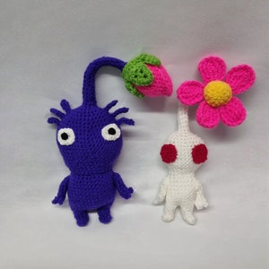 Purple & White Pikmin Crochet Pattern - Etsy