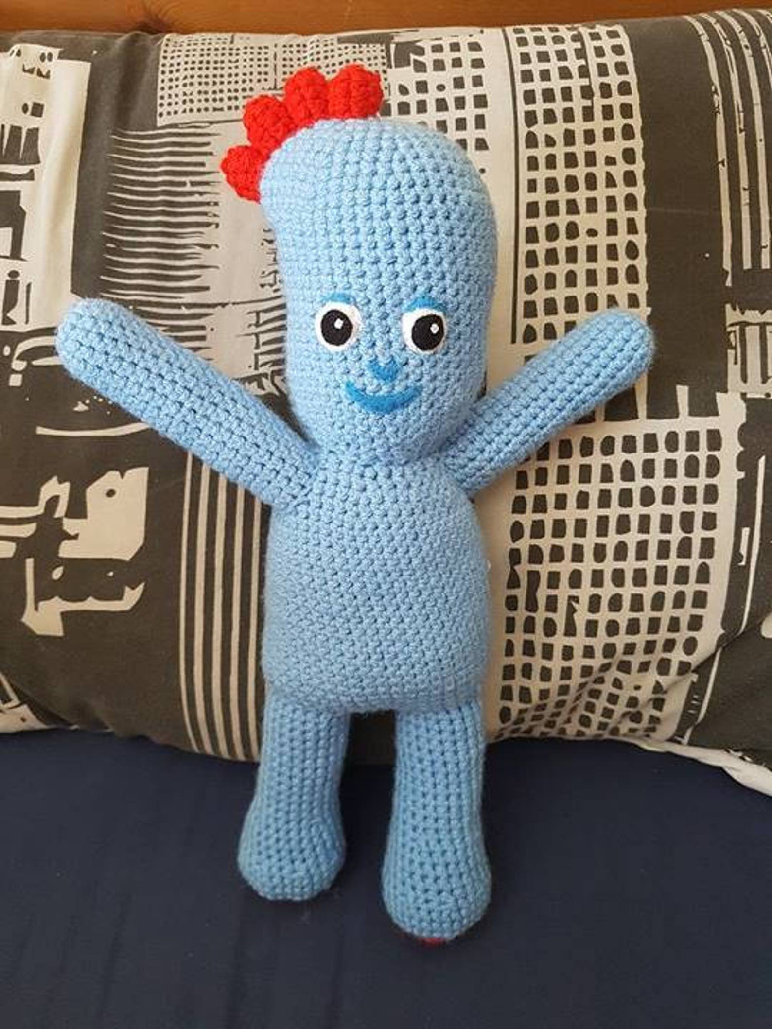 Iggle Piggle Crochet Pattern - Etsy Australia