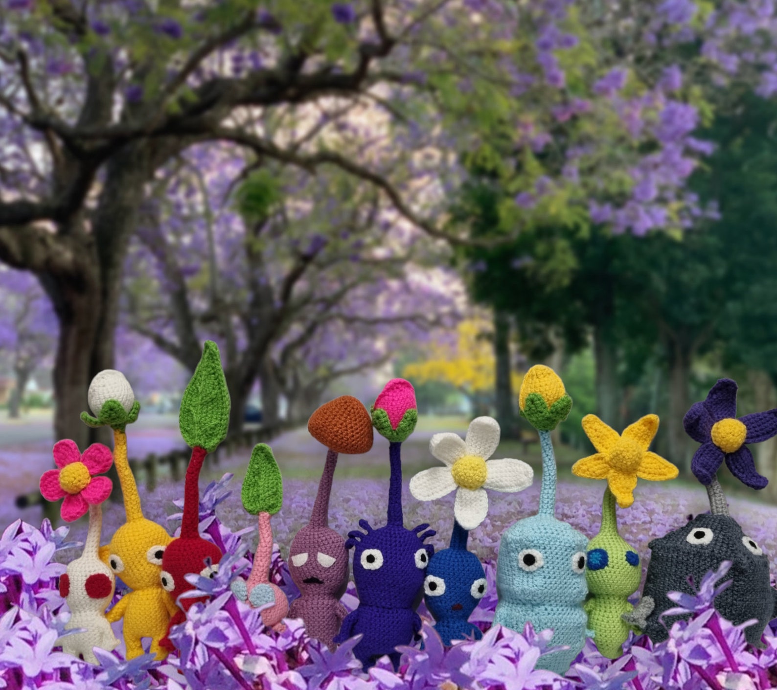 Ice & Glow Pikmin Crochet Pattern - Etsy