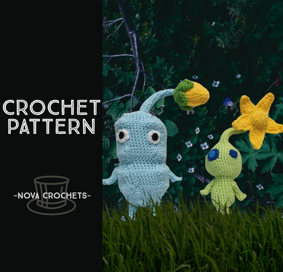 Ice & Glow Pikmin Crochet Pattern - Etsy