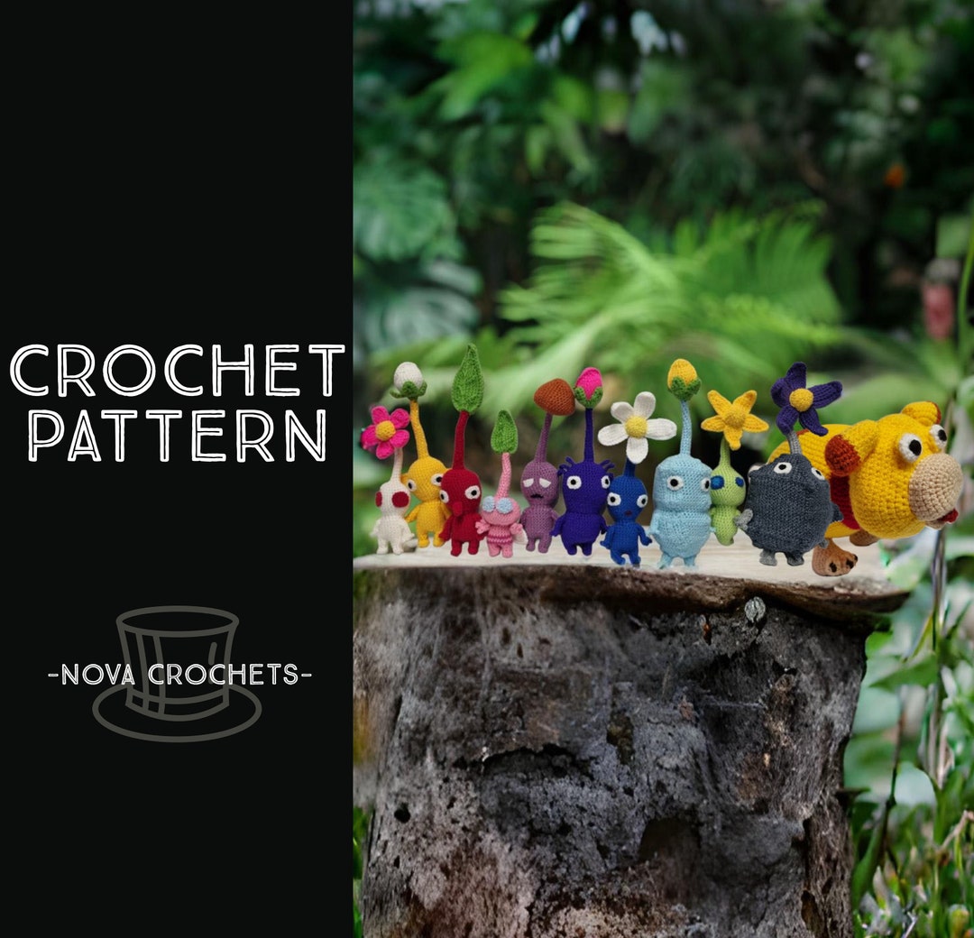 Pikmin + Oatchi Crochet Pattern Pack (9 Patterns in One Pack!) - Etsy