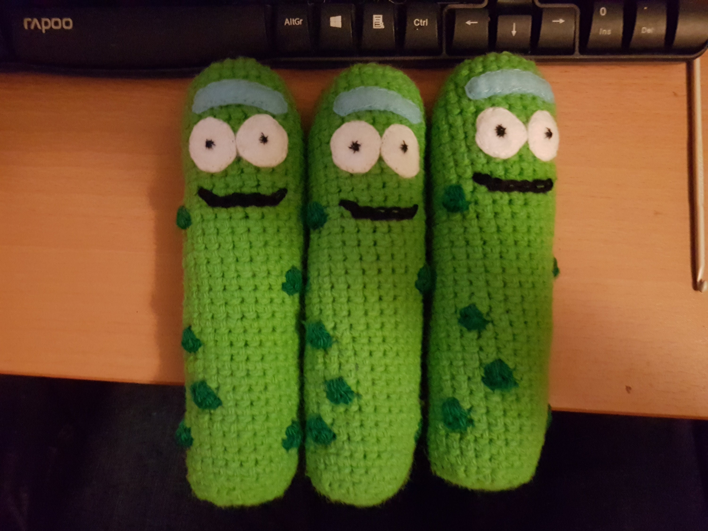 Pickle Rick Crochet Pattern | Etsy