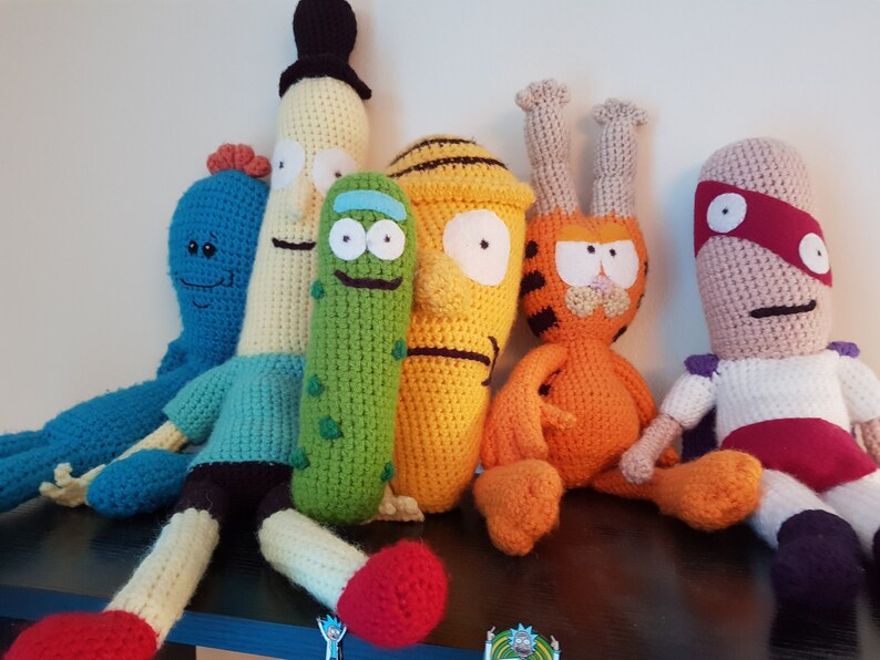 Pickle Rick Crochet Pattern | Etsy