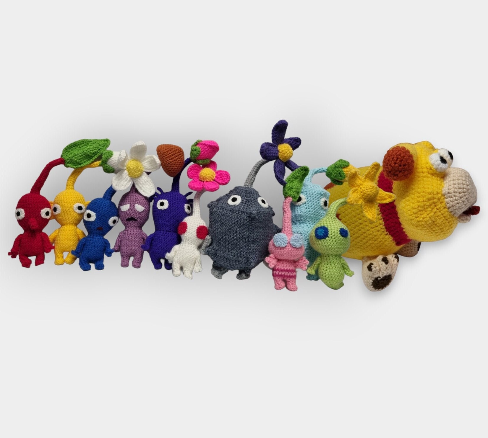 Pikmin + Oatchi Crochet Pattern Pack (9 Patterns in One Pack!) - Etsy