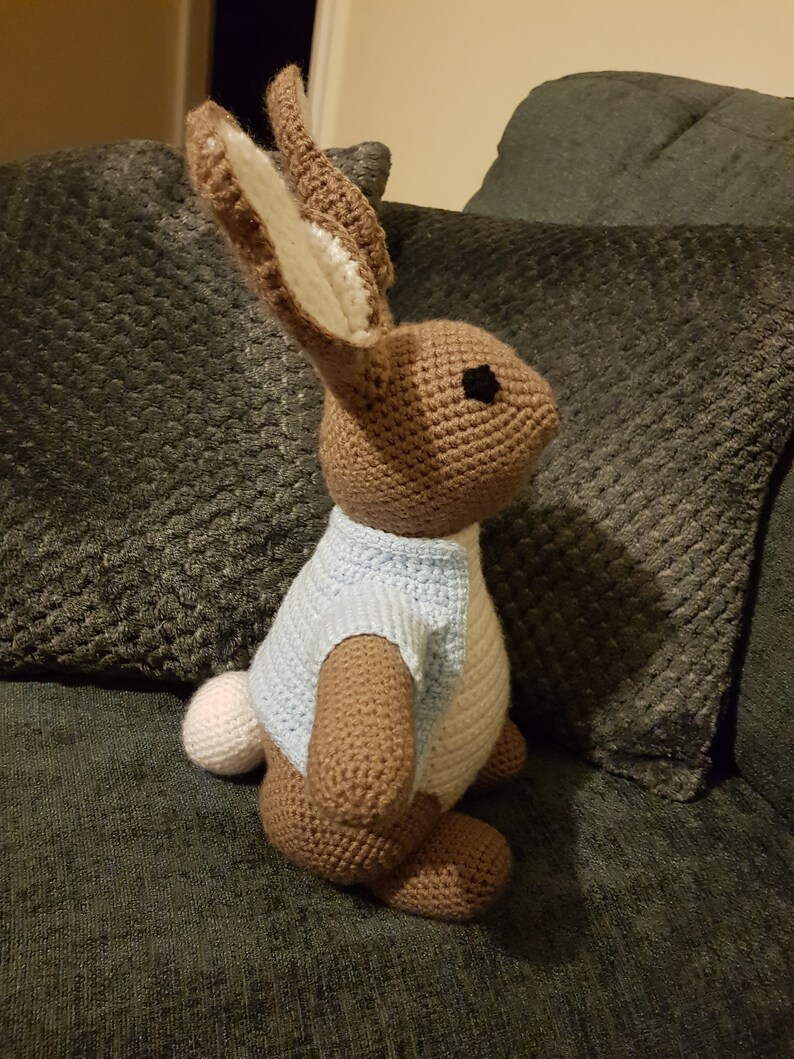 Peter Rabbit Crochet Pattern - Etsy