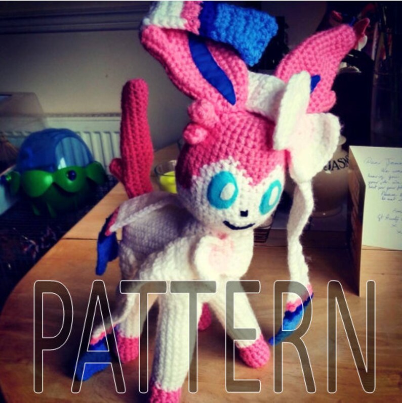 Sylveon Crochet Pattern | Etsy