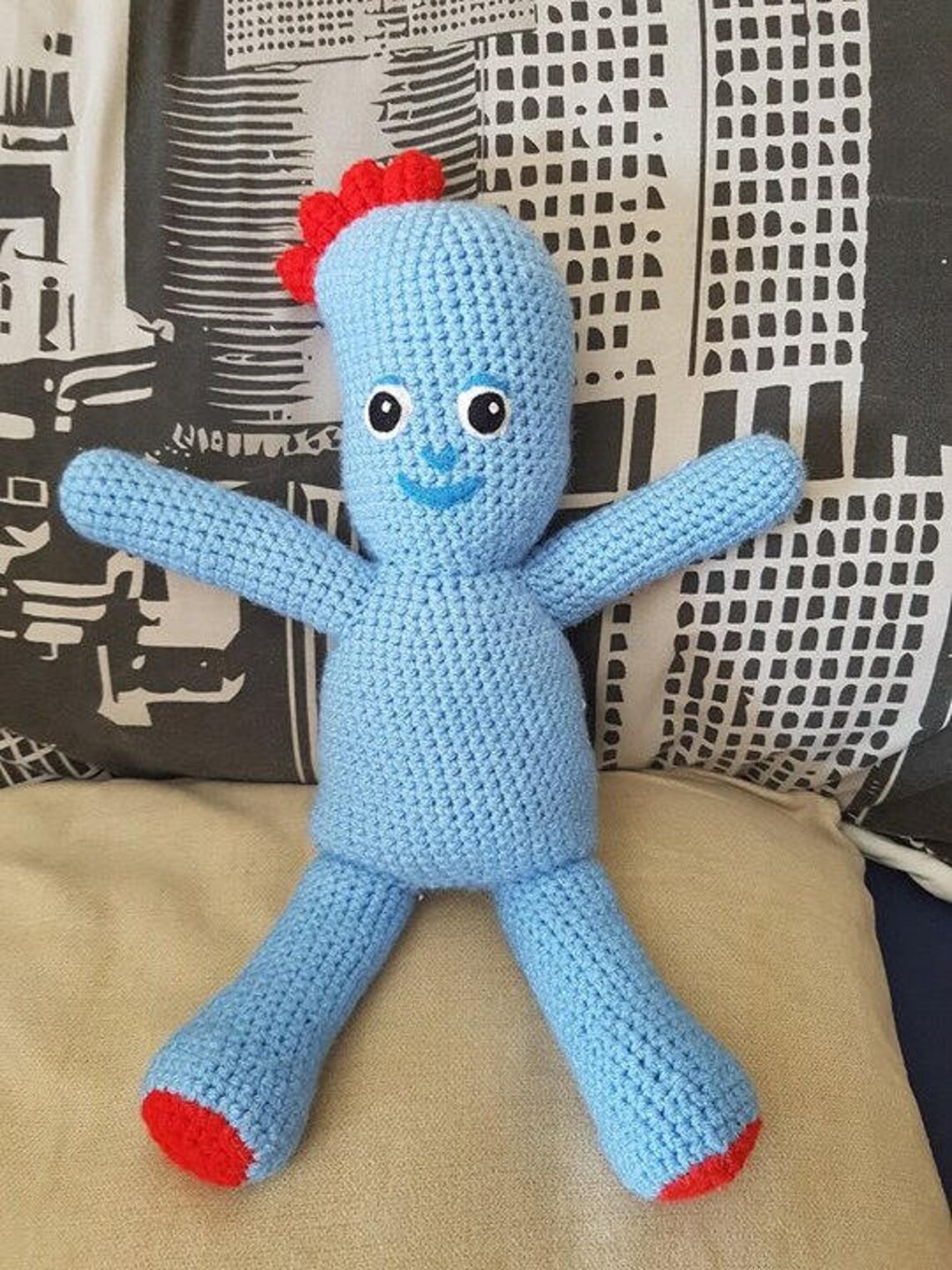 Iggle Piggle Crochet Pattern - Etsy Australia