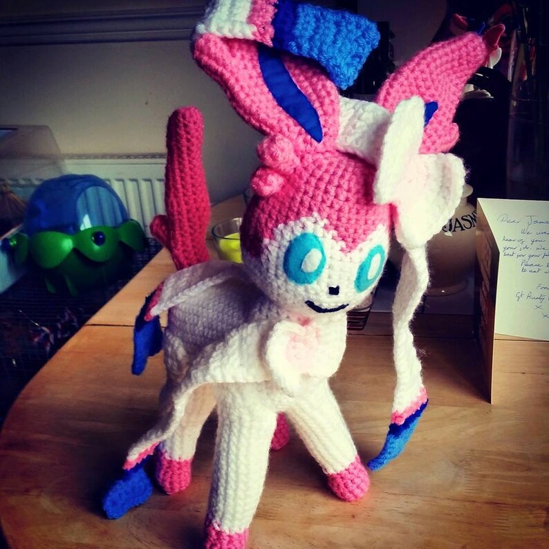 Sylveon Crochet Pattern | Etsy
