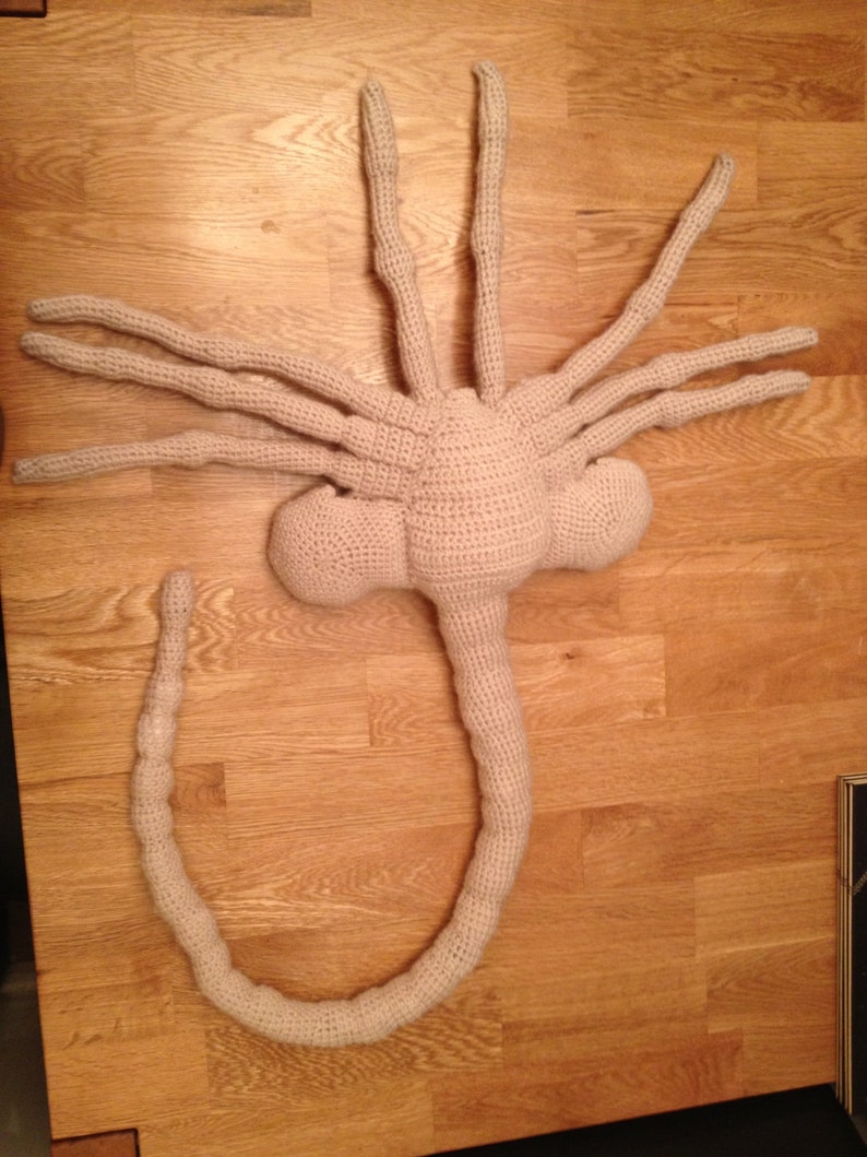 Facehugger Crochet Pattern | Etsy