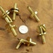 6 Solid Brass Cane Walking Stick Connector Couplers 3/8" X 16 Threads ...