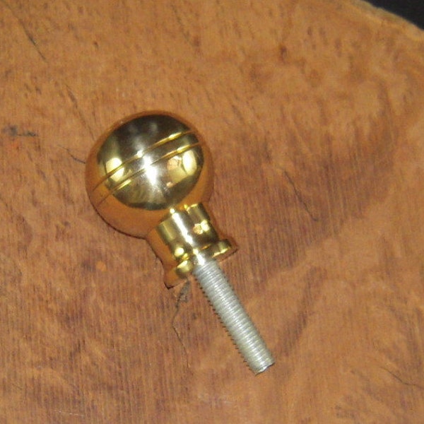 Brass Knob Cane Handle - Etsy