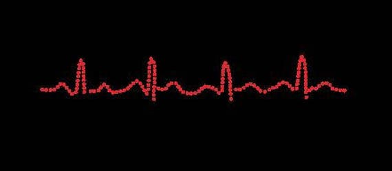 Nurse EKG Custom Graduation Cap Decal color rhinestone | Etsy